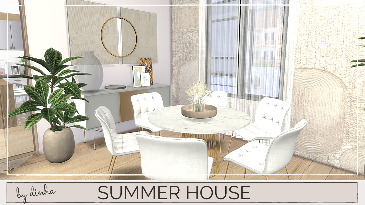 Summer House from Dinha Gamer • Sims 4 Downloads