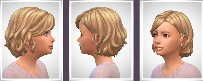 Sam Girls Hair from Birkschessimsblog • Sims 4 Downloads