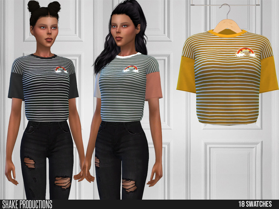 559 T Shirt by ShakeProductions from TSR • Sims 4 Downloads