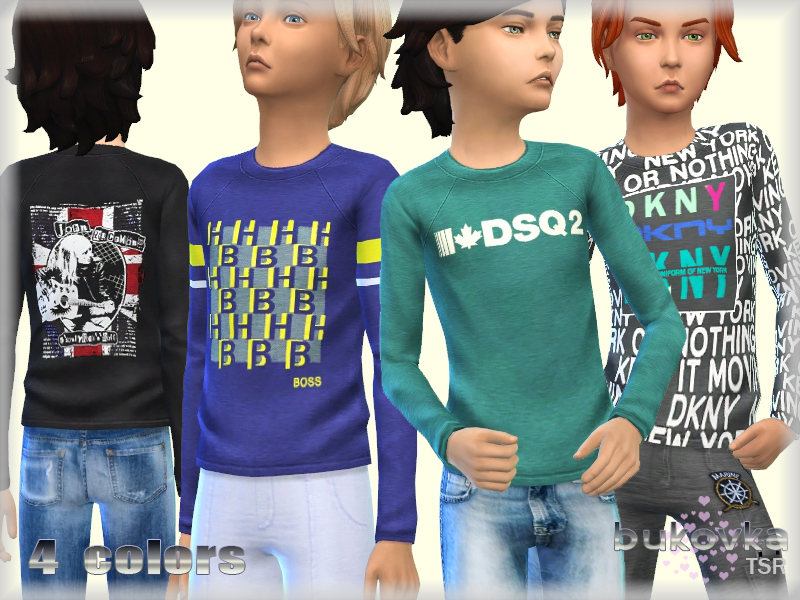 Shirt Child by bukovka from TSR • Sims 4 Downloads