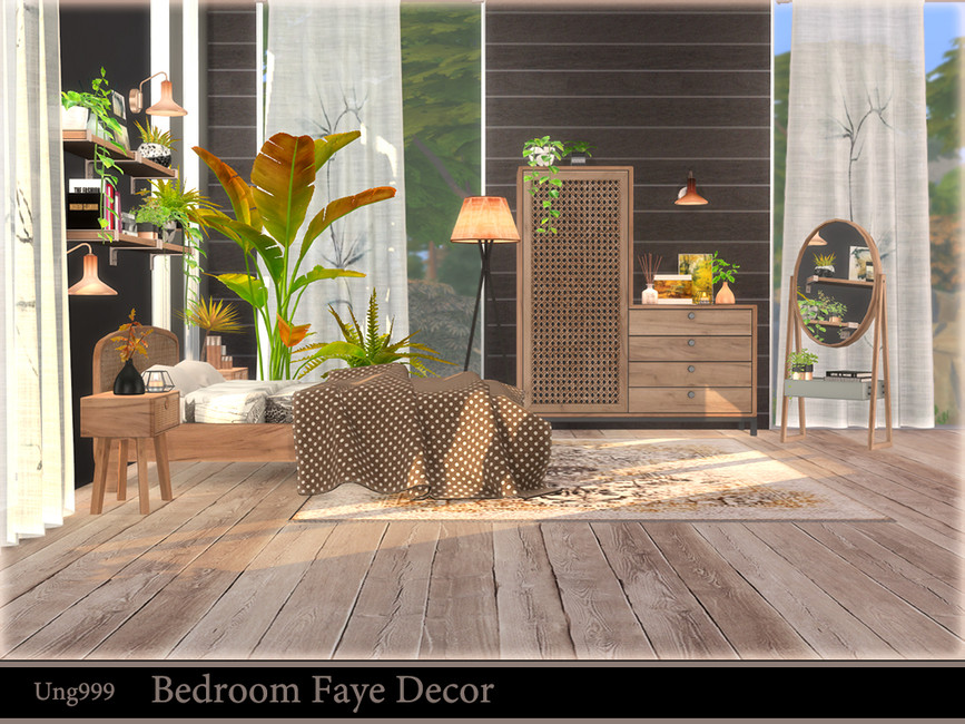 Models Sims 4: Scandinavian Bedroom • Sims 4 Downloads