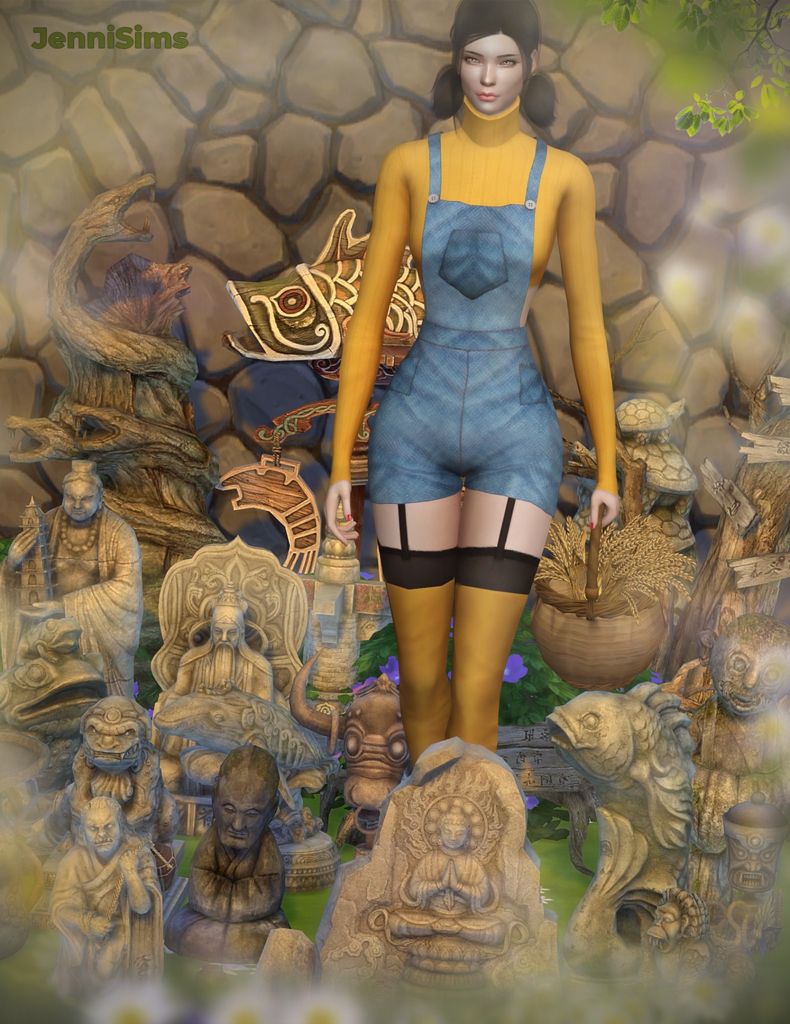 Decorative statues from Jenni Sims • Sims 4 Downloads