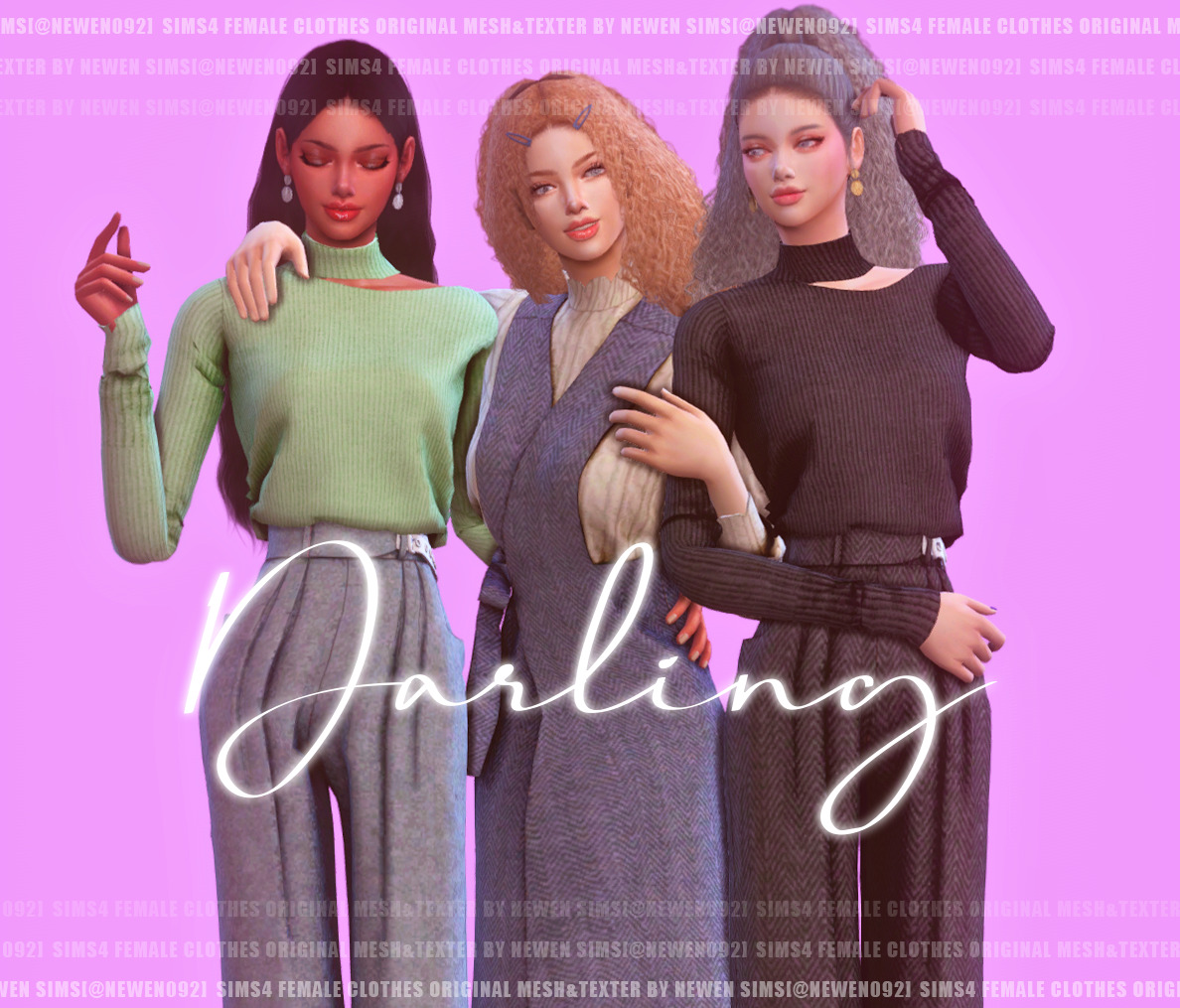Darling Collection from Newen • Sims 4 Downloads