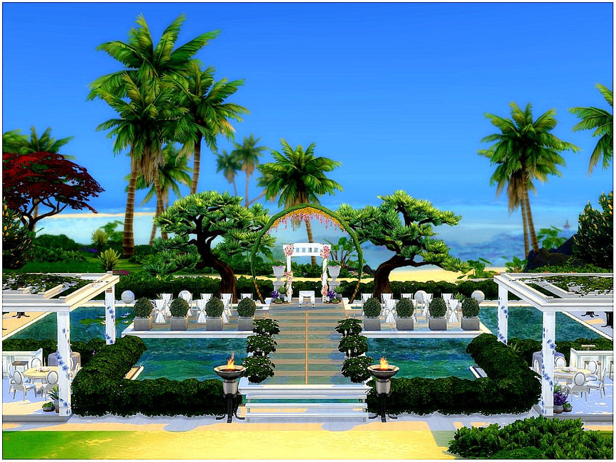 Flouting Arch by lotsbymanal from TSR • Sims 4 Downloads