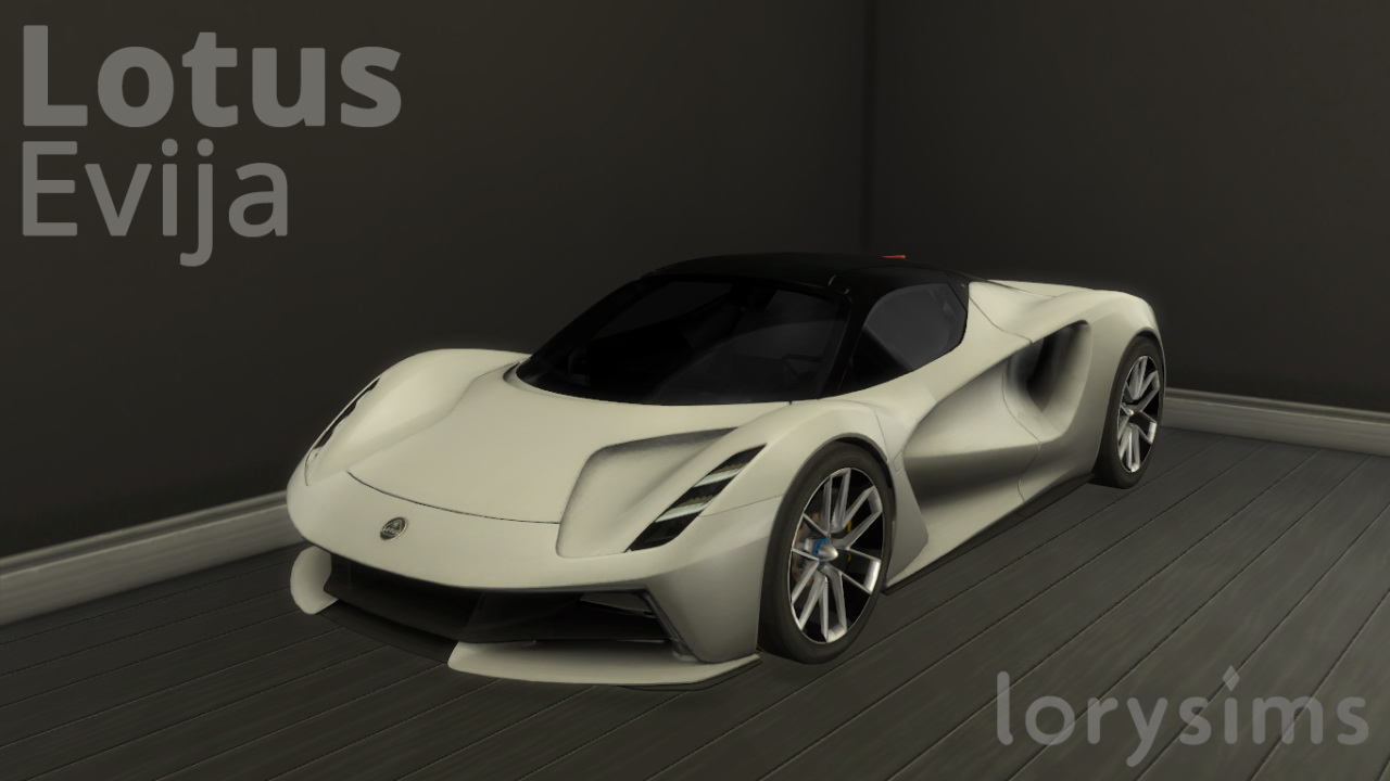 Lotus Evija from Lory Sims • Sims 4 Downloads