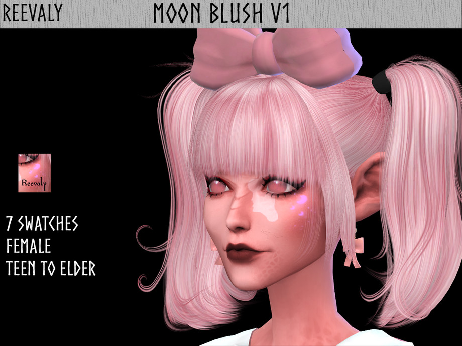 Moon Blush V1 by Reevaly from TSR • Sims 4 Downloads