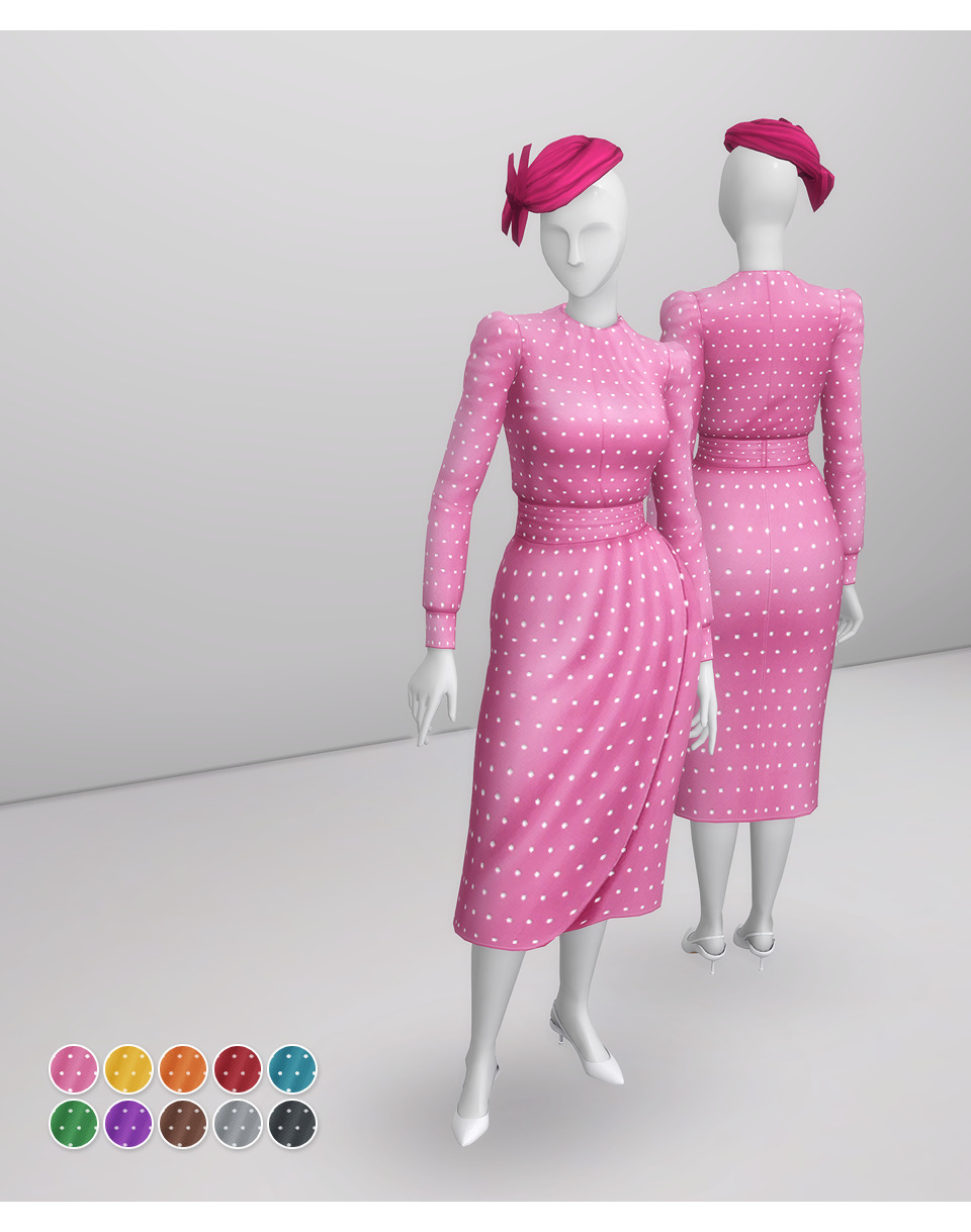 Princess of Pink Dress from Rusty Nail • Sims 4 Downloads