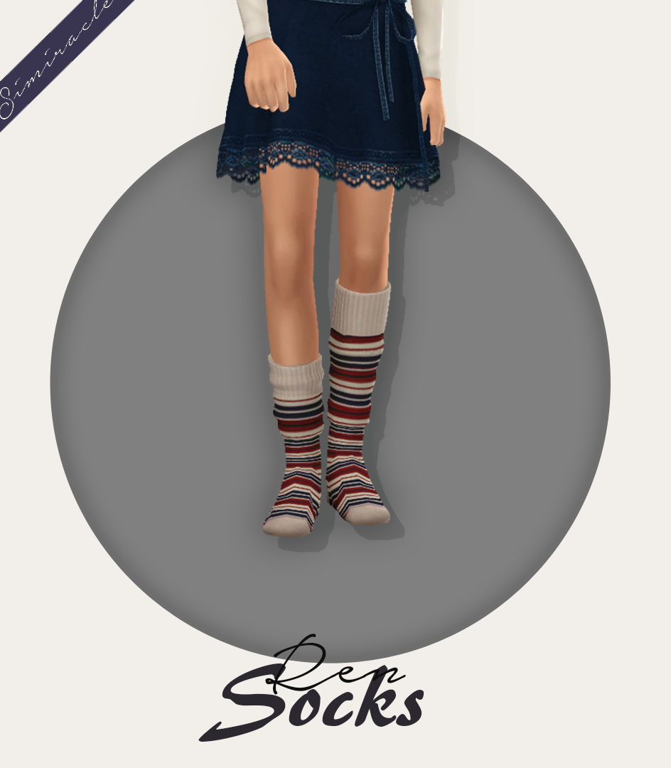 Ren Socks from Simiracle • Sims 4 Downloads