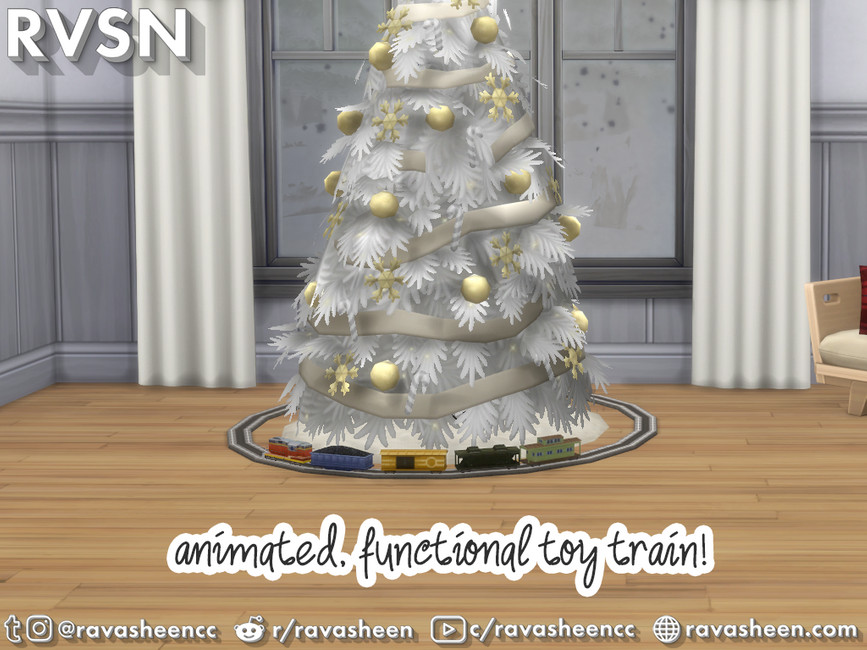 Right On Track Toy Train by RAVASHEEN from The Sims Resource • Sims 4 ...