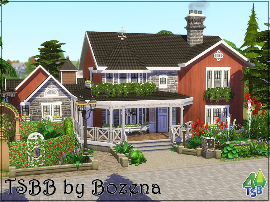TSBB House by bozena from TSR • Sims 4 Downloads