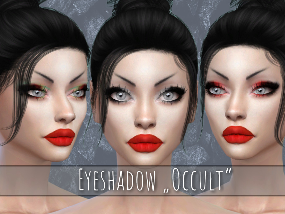 Eyeshadow Occult by NVSatyria from TSR • Sims 4 Downloads