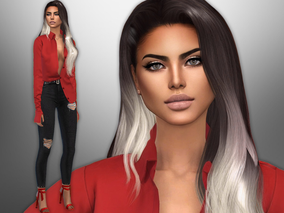 The Sims Resource: Catalina Duran by divaka45 • Sims 4 Downloads