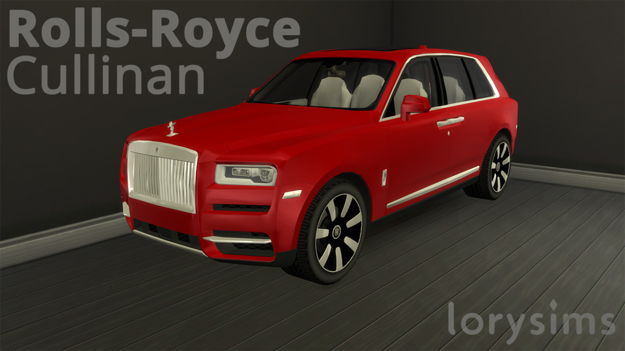 Rolls-Royce Cullinan from Lory Sims • Sims 4 Downloads