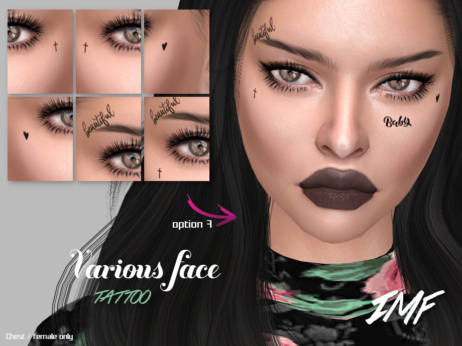 A3RU: Jinx Tattoo • Sims 4 Downloads