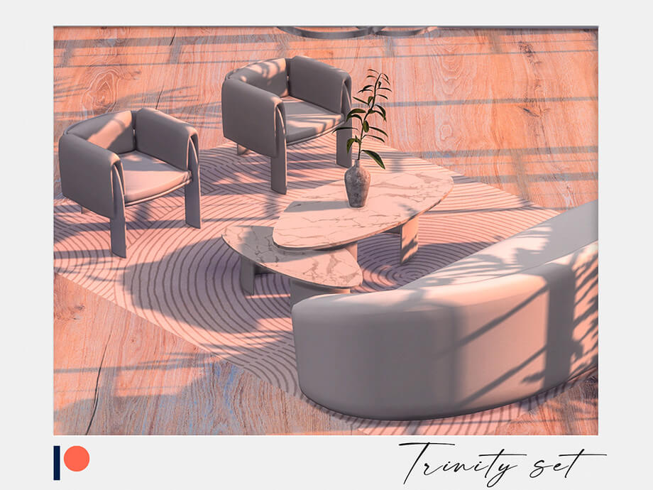 Trinity set by Winner9 from TSR • Sims 4 Downloads