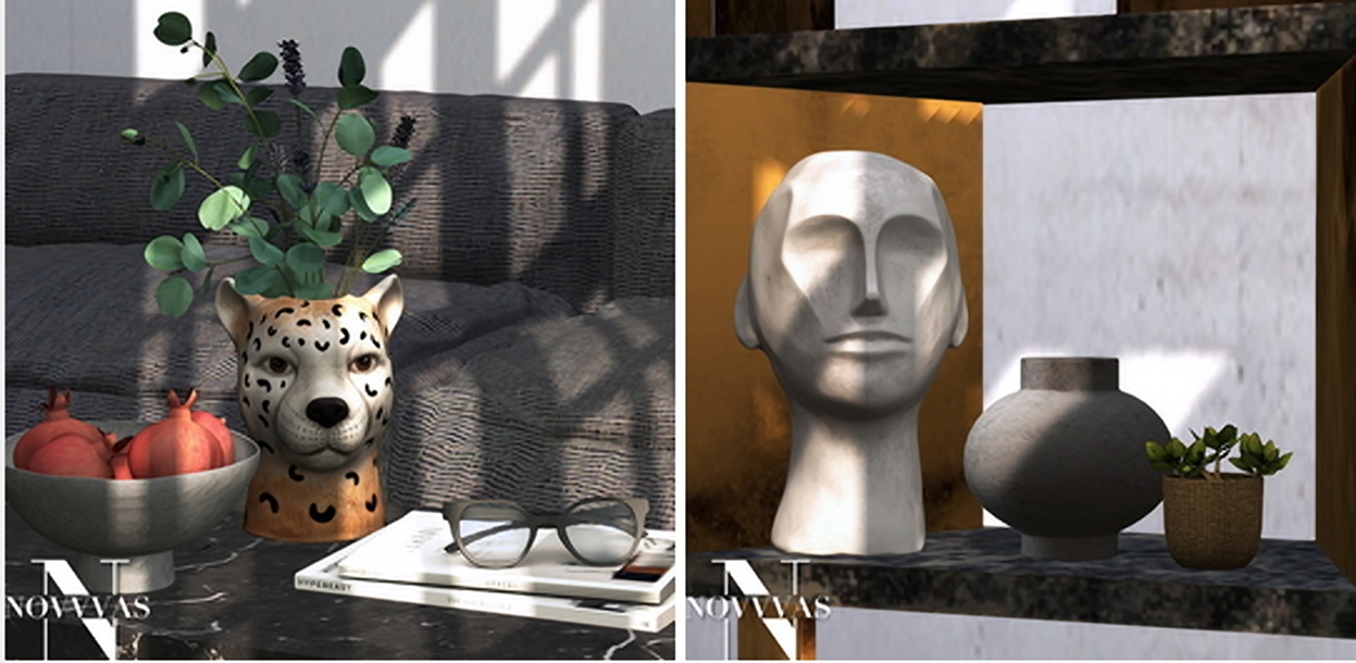 Deco Set from NOVVAS • Sims 4 Downloads
