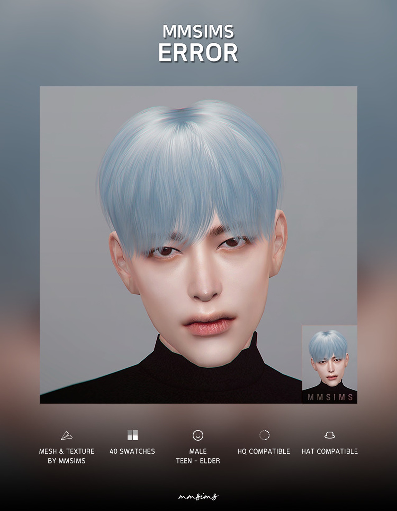 Hair Error and Mito from MMSIMS • Sims 4 Downloads