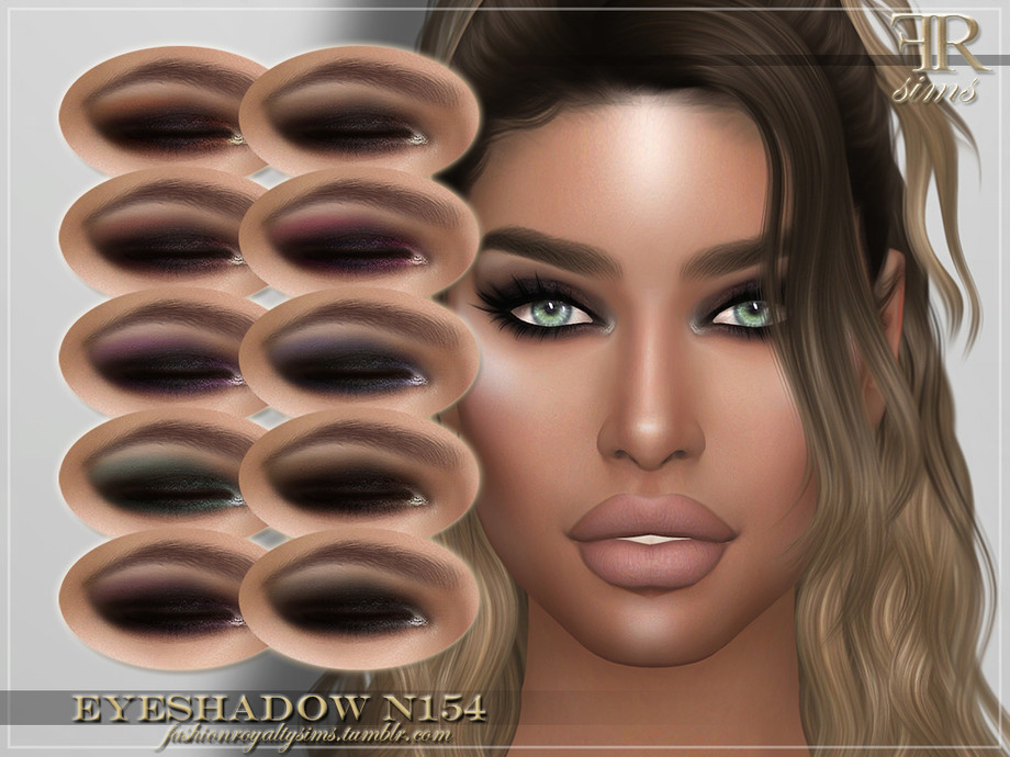 Eyeshadow N154 by FashionRoyaltySims from TSR • Sims 4 Downloads
