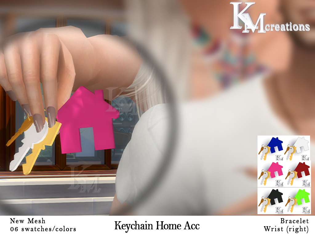 Keychain Home Acc from KM • Sims 4 Downloads