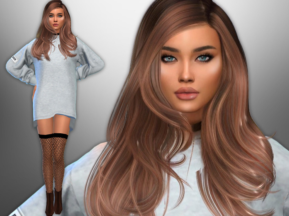 Mika Campbell by divaka45 from TSR • Sims 4 Downloads