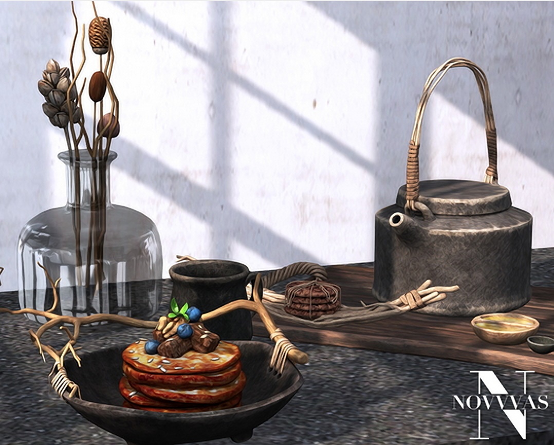 Rustic Breakfast from NOVVAS • Sims 4 Downloads