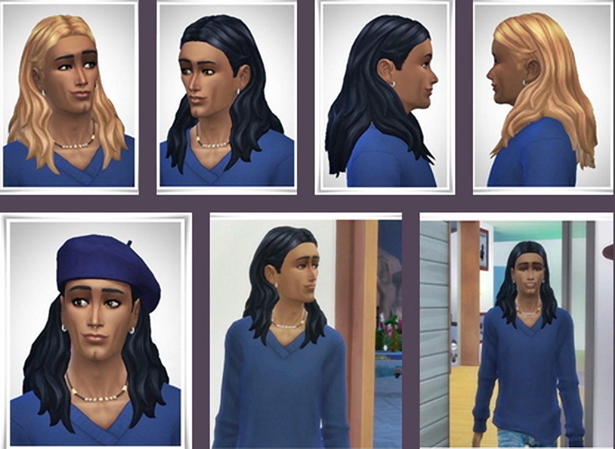 Sidney Hair from Birkschessimsblog • Sims 4 Downloads