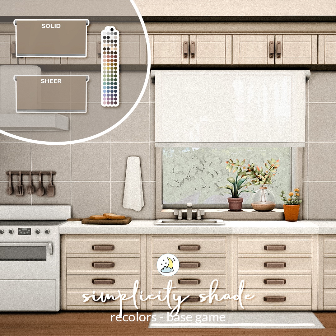 Simplicity Shade from Luna Sims • Sims 4 Downloads