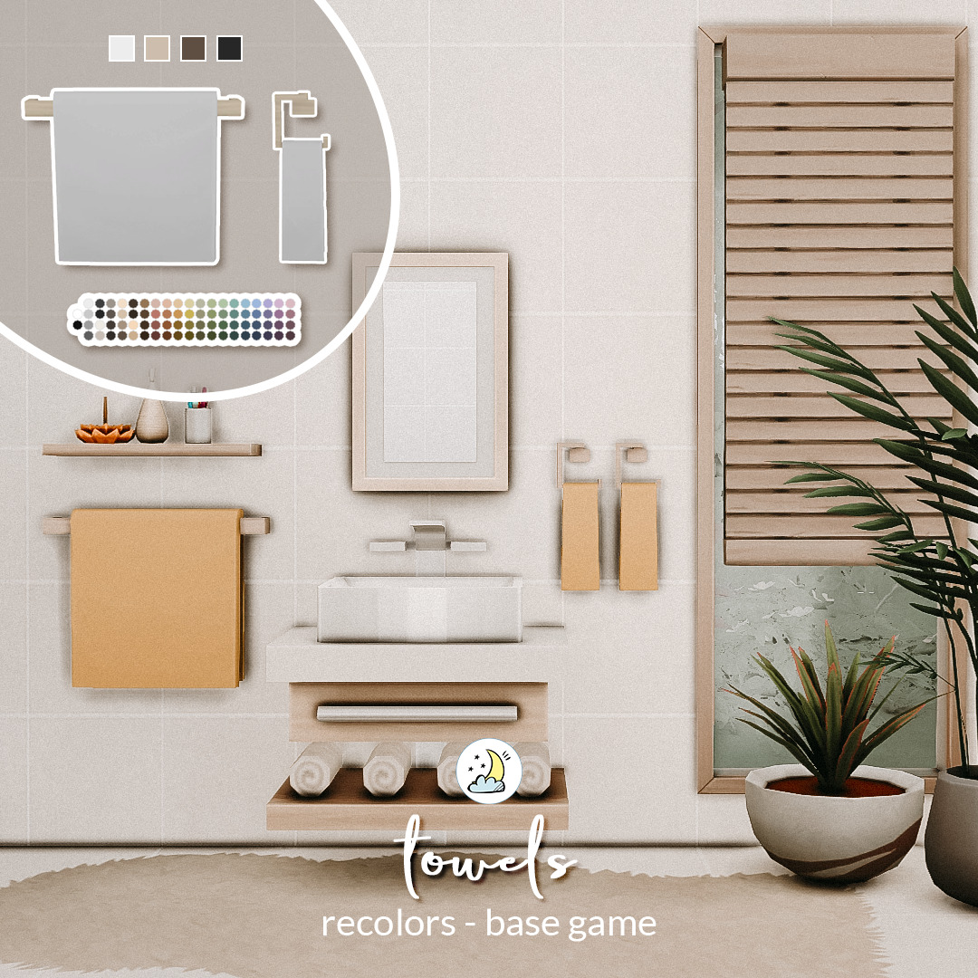 Towel Rack from Luna Sims • Sims 4 Downloads