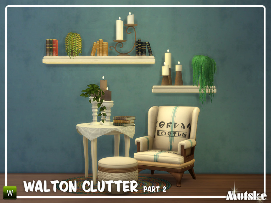 Walton Clutter Part 2 by mutske from TSR • Sims 4 Downloads