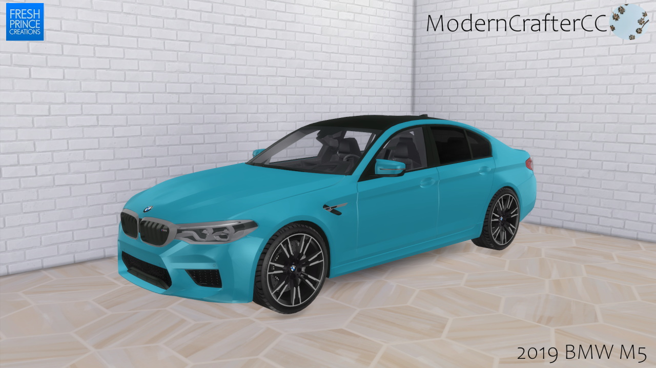 2019 BMW M5 from Modern Crafter • Sims 4 Downloads
