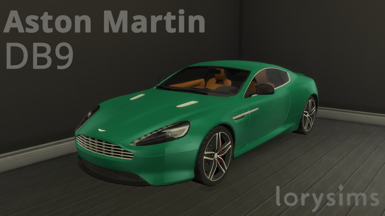 Aston Martin DB9 from Lory Sims • Sims 4 Downloads