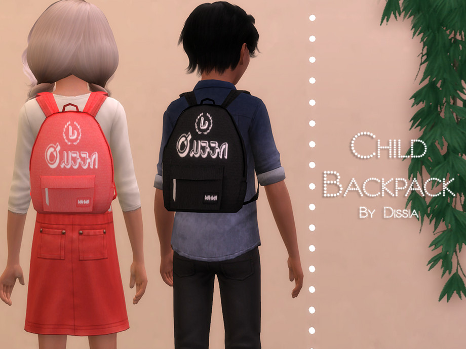 Sims 4 Cc Backpack Accessory