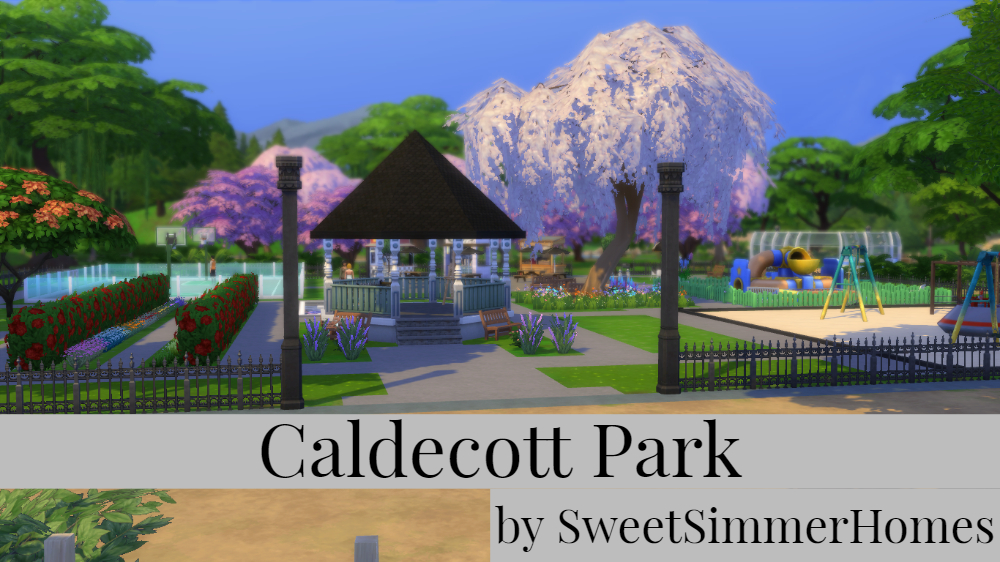 Caldecott Park by SweetSimmerHomes from Mod The Sims • Sims 4 Downloads