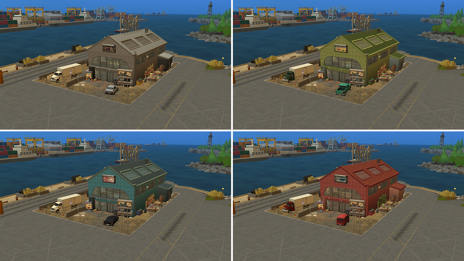 Community warehouse by Guitou from Luniversims • Sims 4 Downloads