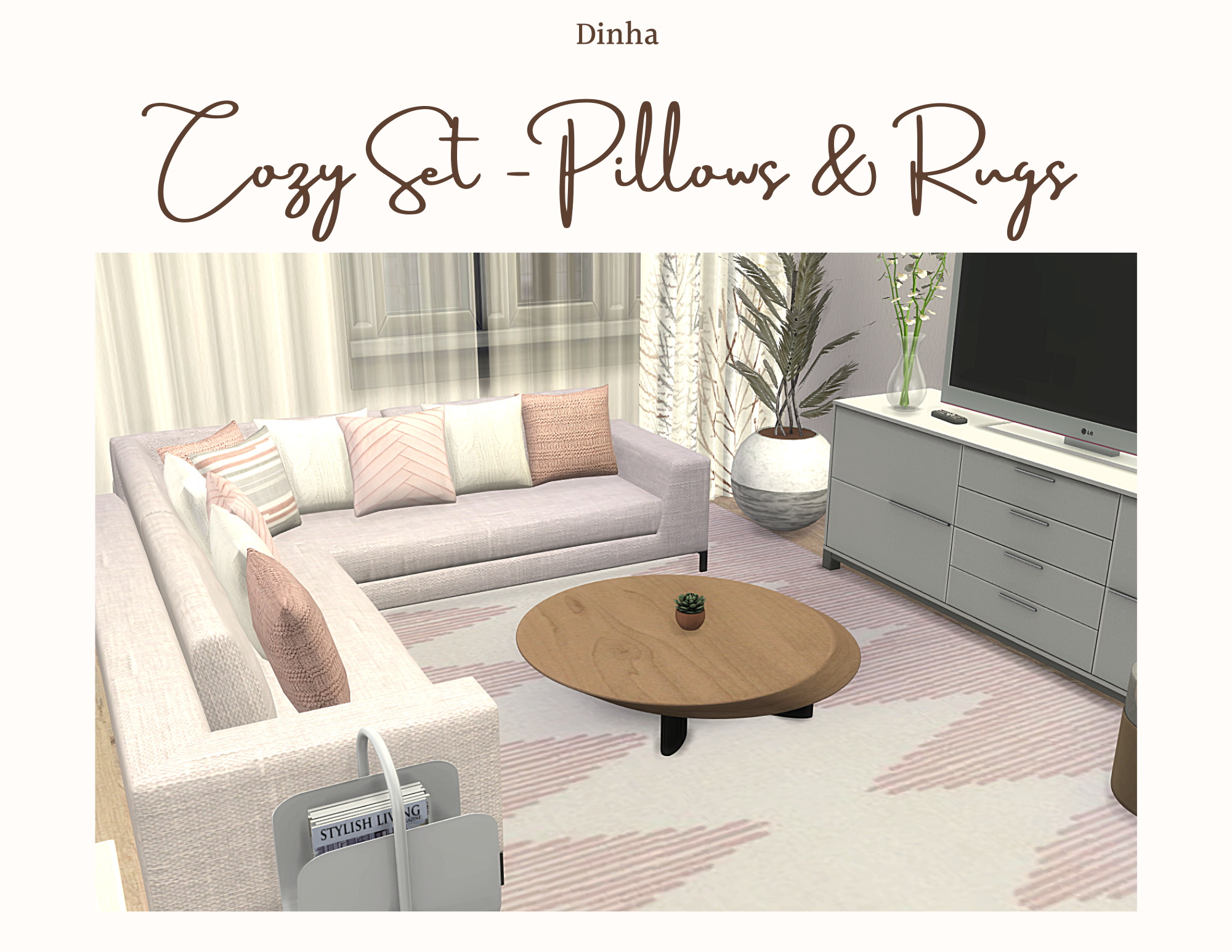 Cozy Set from Dinha Gamer • Sims 4 Downloads