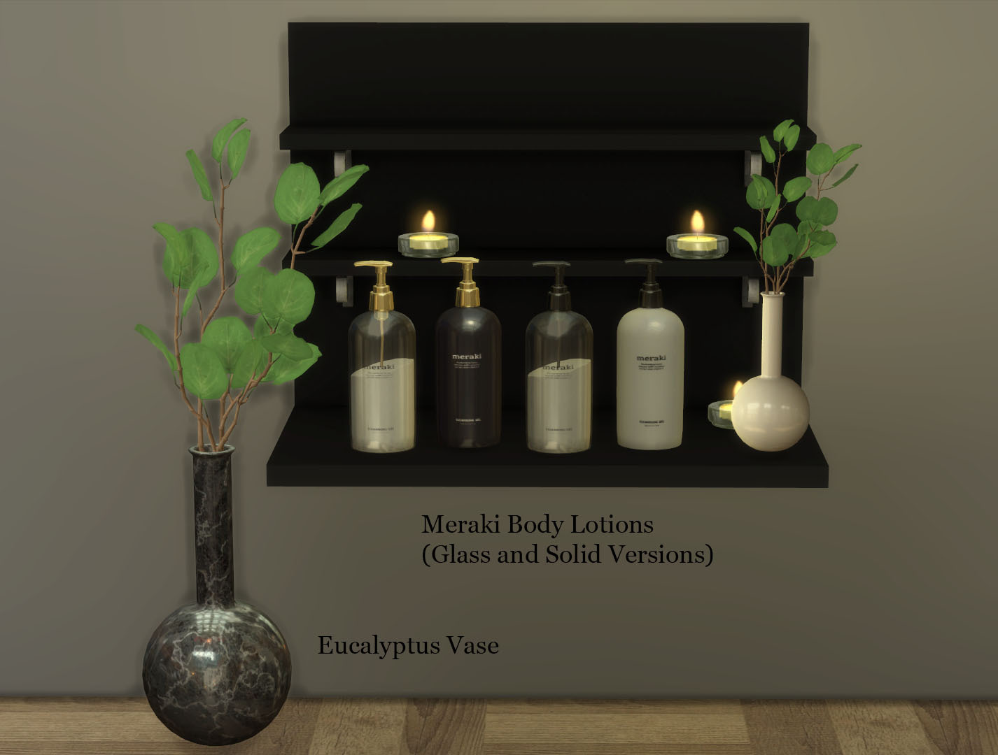 Eucalyptus Vase from Leo 4 Sims • Sims 4 Downloads