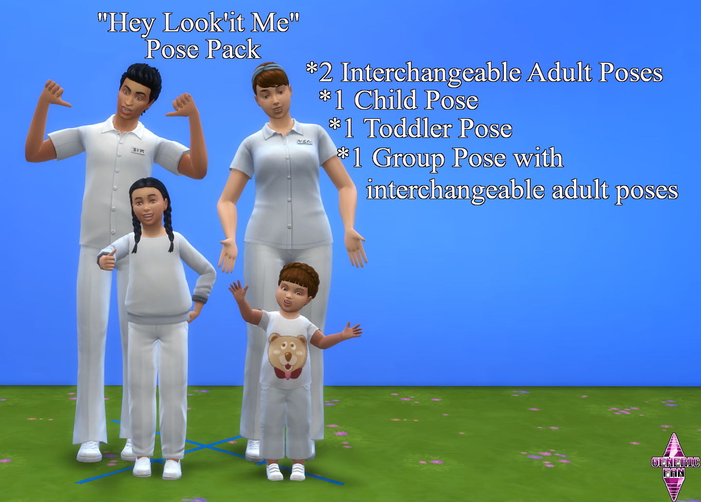 Sims 4 pose pack