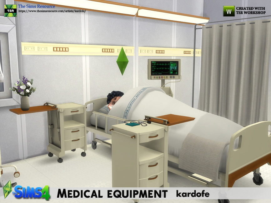 Medical equipment by kardofe from TSR • Sims 4 Downloads