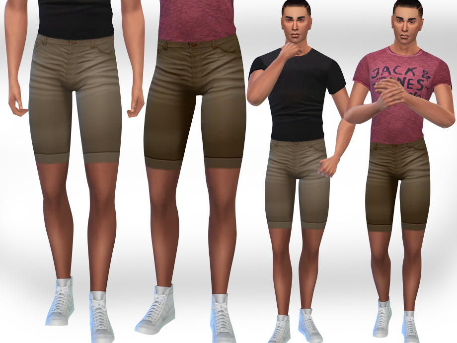 Men Capri Pants by Saliwa from TSR • Sims 4 Downloads