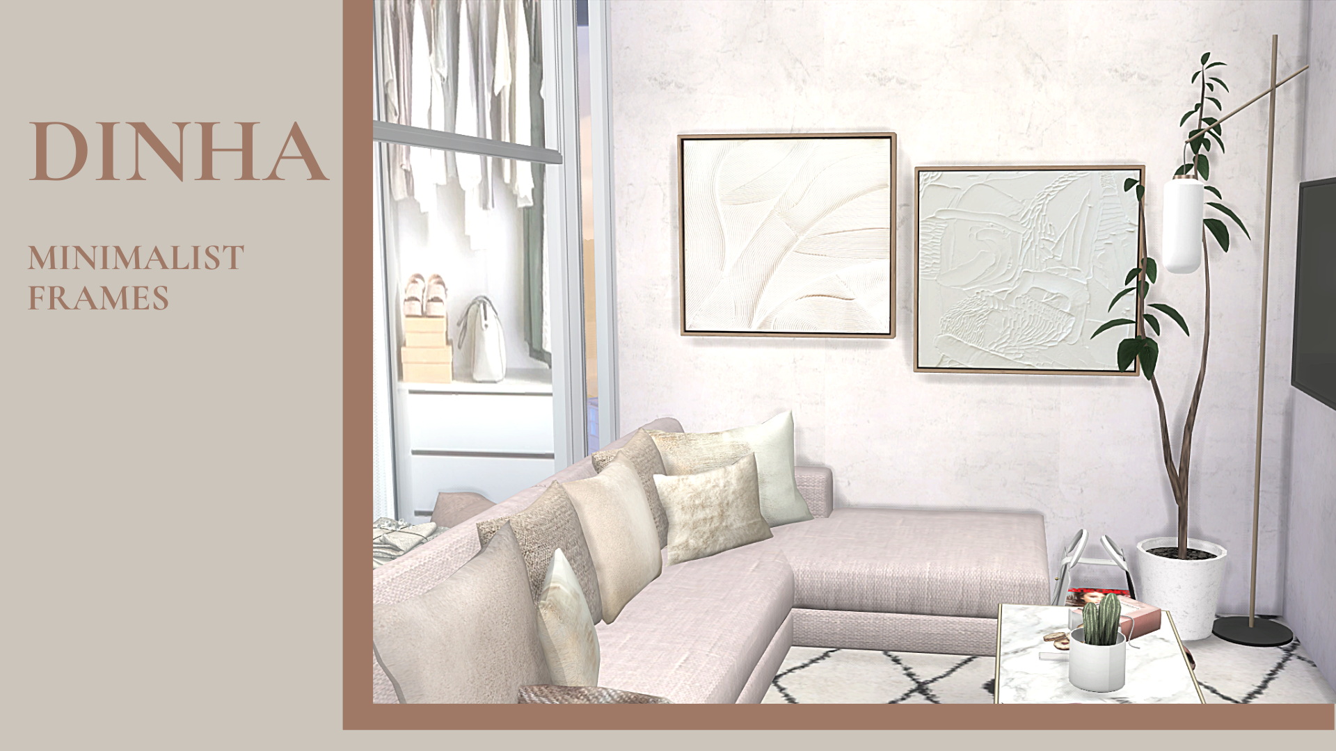 Minimalist Frames from Dinha Gamer • Sims 4 Downloads