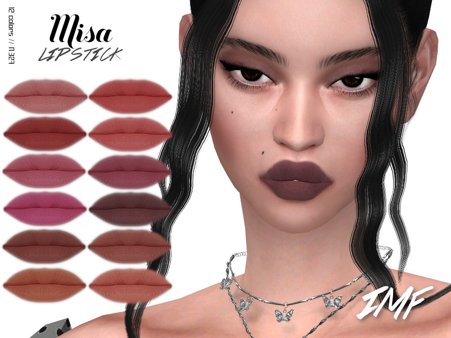 Misa Lipstick N.327 by IzzieMcFire from TSR • Sims 4 Downloads