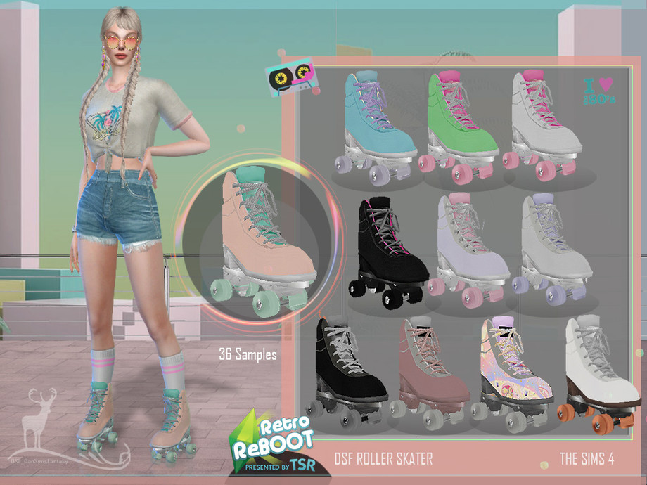 Roller Skate by DanSimsFantasy from TSR • Sims 4 Downloads