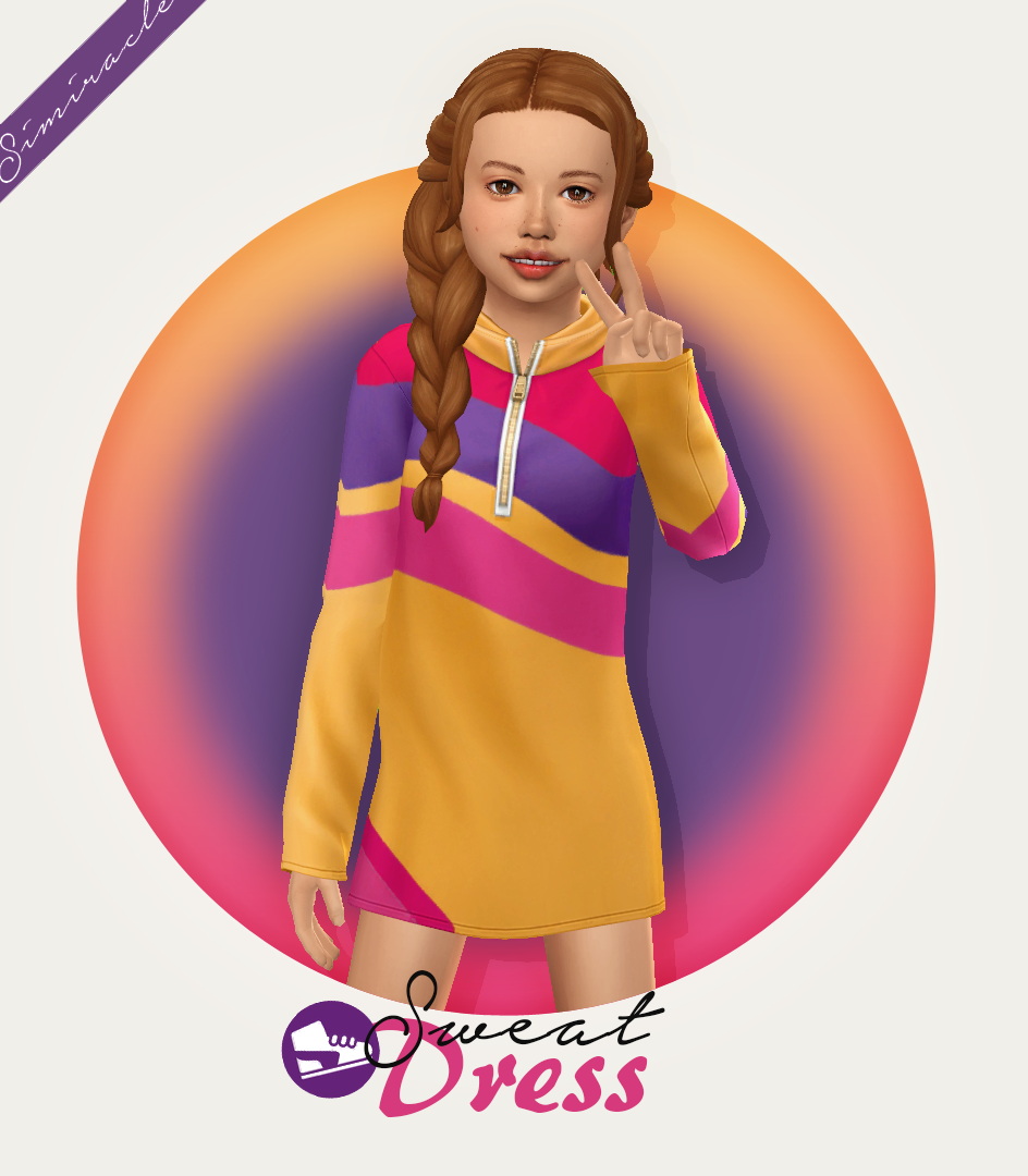 Sweat Dress from Simiracle • Sims 4 Downloads