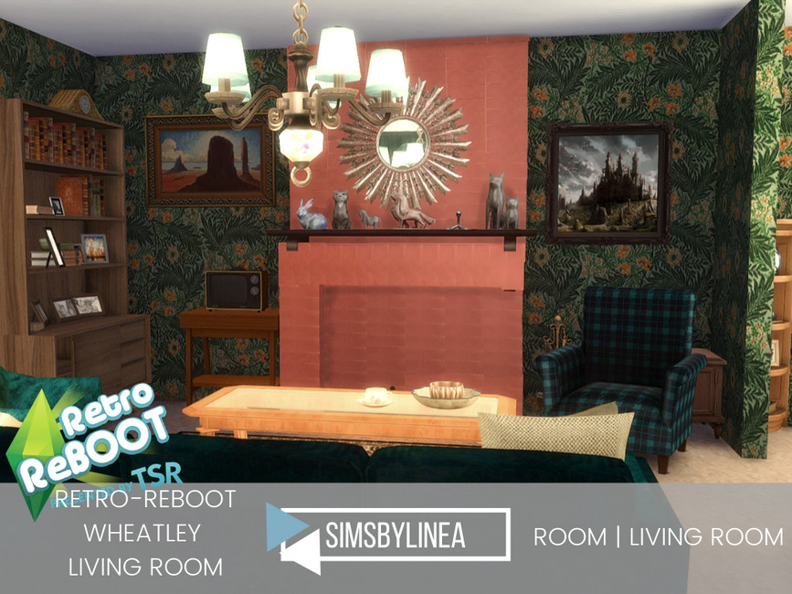 Wheatley Living Room - The Queen's Gambit by SIMSBYLINEA from TSR ...