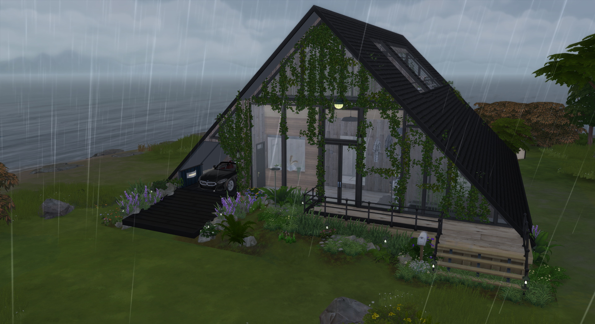 Writer's hut by Solene Espana from Luniversims • Sims 4 Downloads