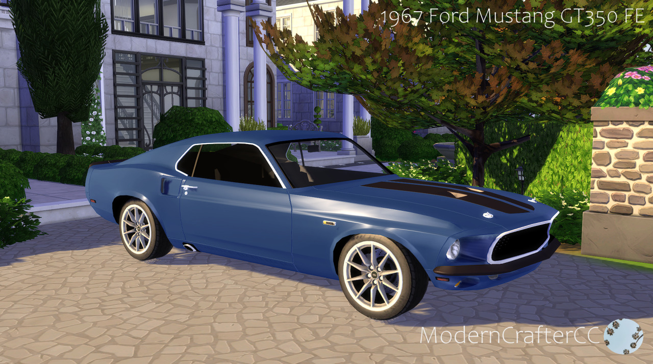 1967 Ford Mustang GT350 FE from Modern Crafter • Sims 4 Downloads