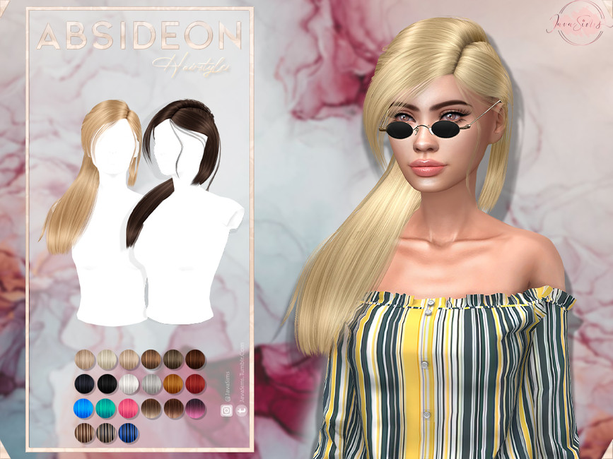 David Sims: Rock Hair • Sims 4 Downloads