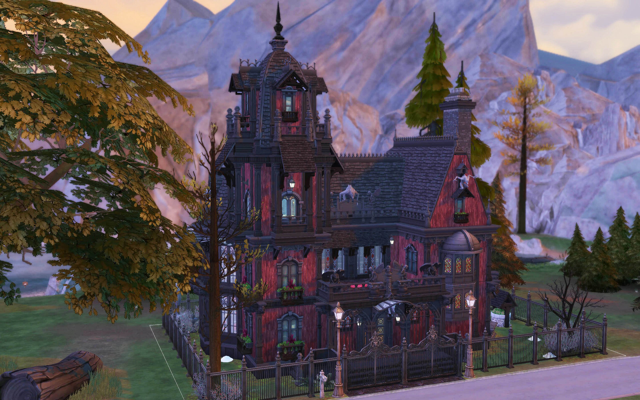 Blood Manor by alexiasi from Mod The Sims • Sims 4 Downloads