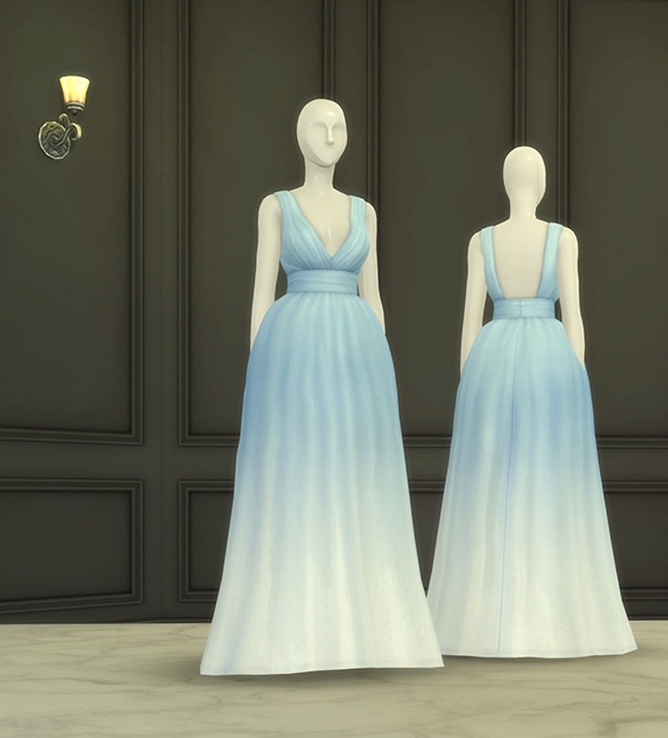 Bloom Gown II from Rusty Nail • Sims 4 Downloads