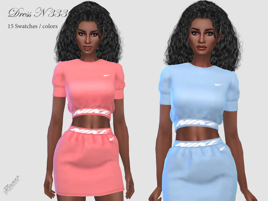 Dress N 333 by pizazz from TSR • Sims 4 Downloads